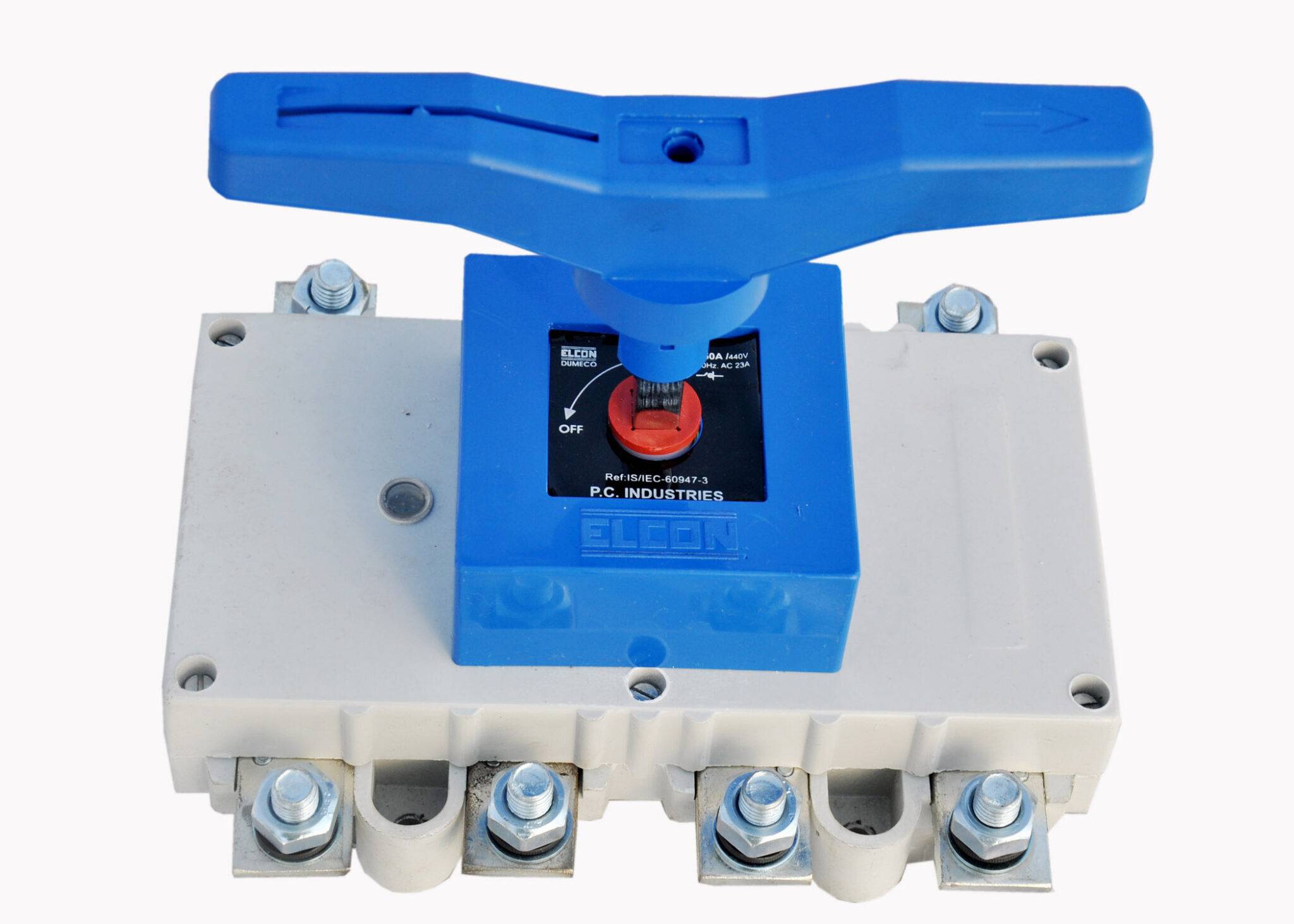ELCON 200A 4 POLE SWITCH DISCONNECTOR (ISOLATOR) - Arete Elsol